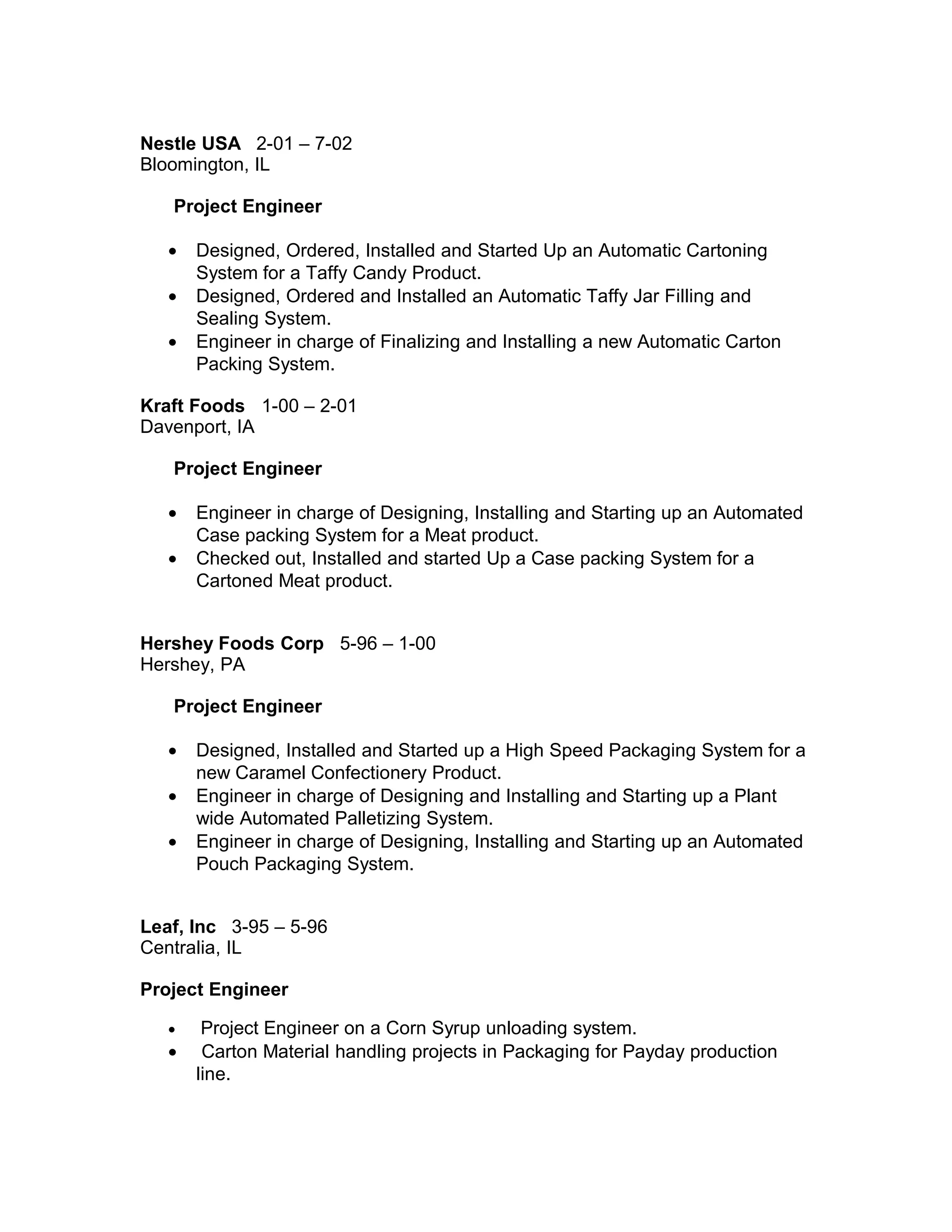 Tim Swartz Resume | DOC