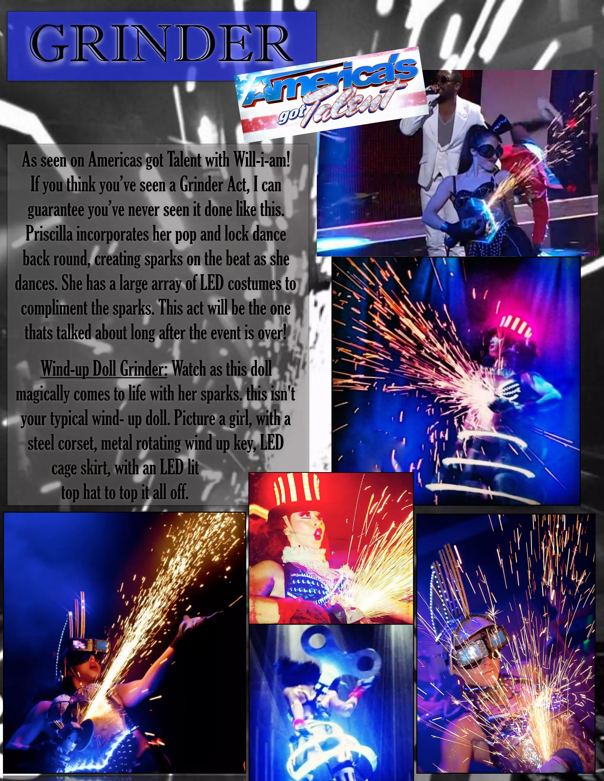 Grinder Act 1 sheet | PDF