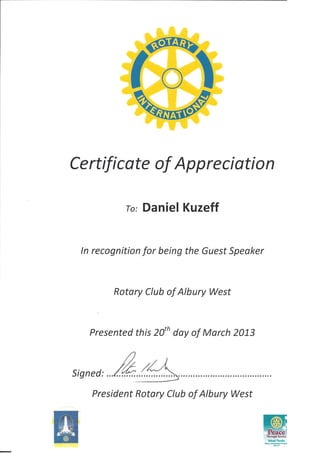 Young man with big ideas - Free Press | PDF