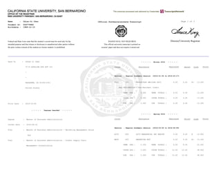 official transcript | PDF