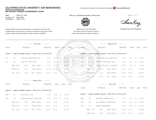 official transcript | PDF