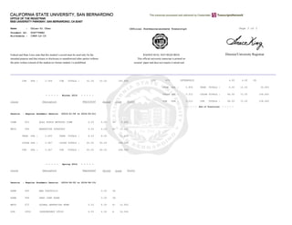 official transcript | PDF