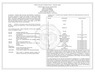 official transcript | PDF