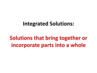 integrated solutions presentation marwan haddad | PDF