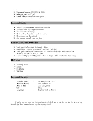 Resume | PDF
