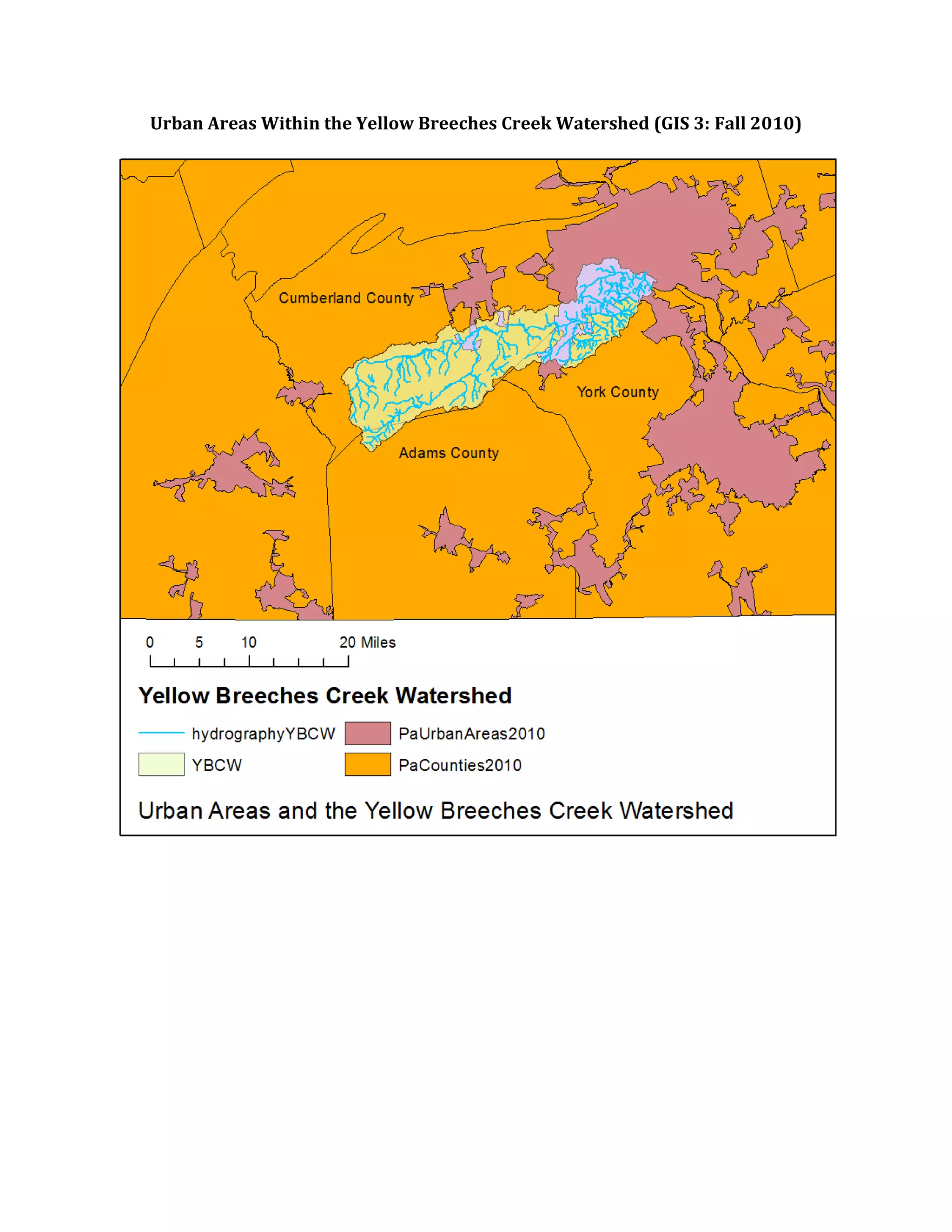 GIS Work Example Portfolio | PDF