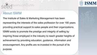 ISMM PRESENTATION v7 | PDF
