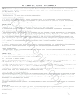 Chenlu Yang_USC ElectronicTranscript | PDF