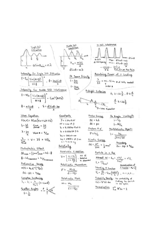 Physics 123 Exam 3 Notes | PDF