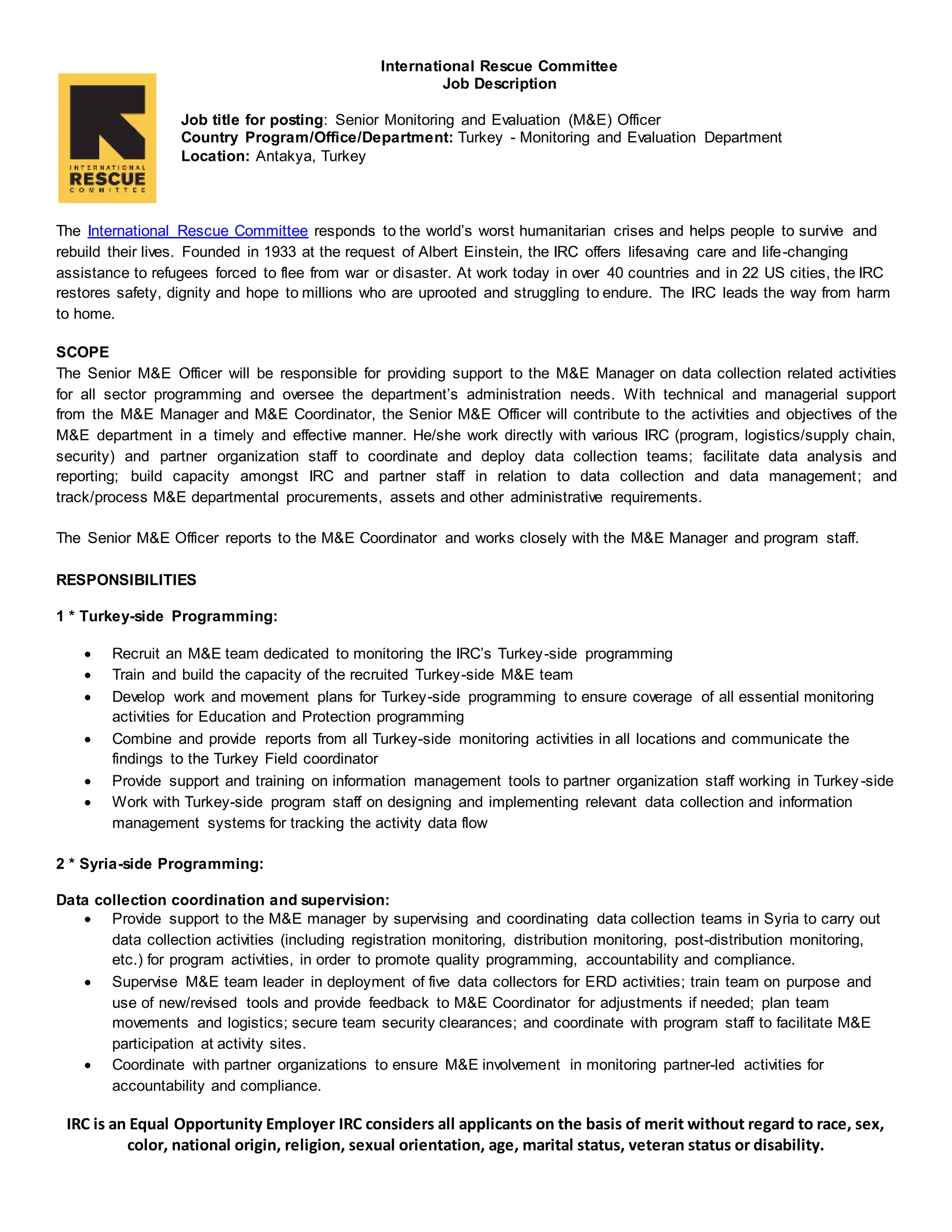 JD_Senior_M&E_Officer | DOCX