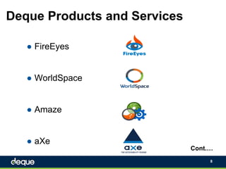 StartUpSaturday_Deque | PPT