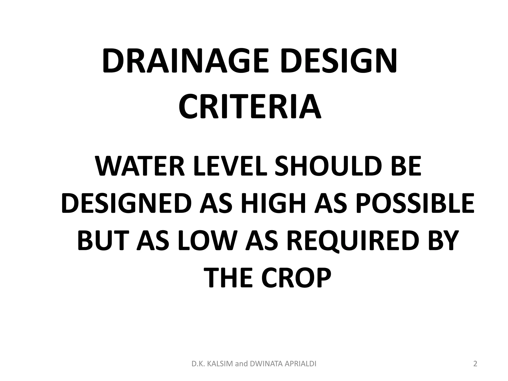 OPTIMUM WATER TABLE DEPTH FOR ACRA-Part 5 (2) | PDF | Science
