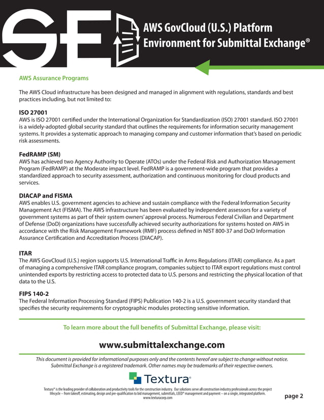 Flyer- Cloud Environment Overview- GovCloud | PDF Flyer- Cloud Environment Overview- GovCloud | PDF