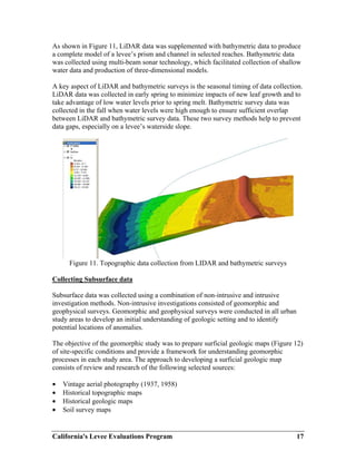 CALIFORNIA’S LEVEE EVALUATIONS PROGRAM | PDF