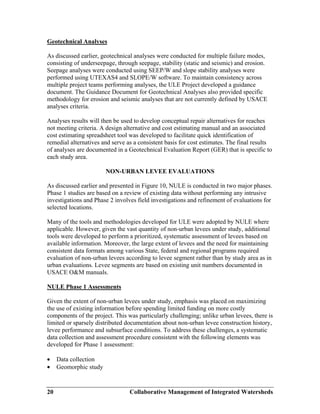 CALIFORNIA’S LEVEE EVALUATIONS PROGRAM | PDF