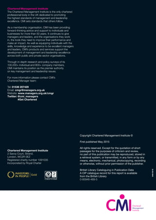 CMgr Report May 2015 | PDF