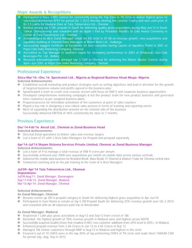 G Narayanan Resume in PDF | PDF