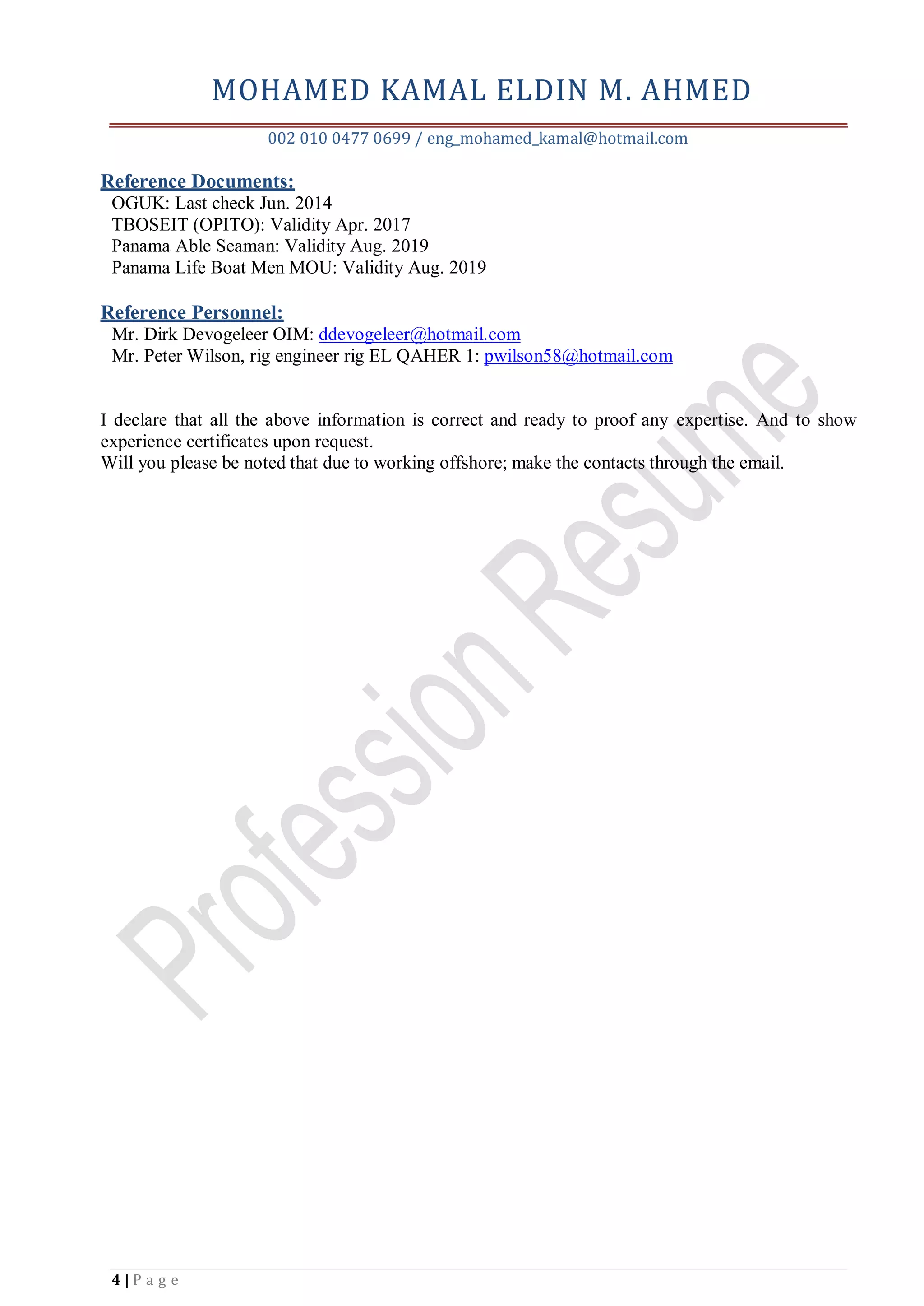 Mohamed Kamal - Jun2015 | PDF