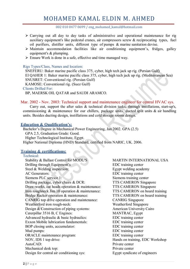 Mohamed Kamal - Jun2015 | PDF