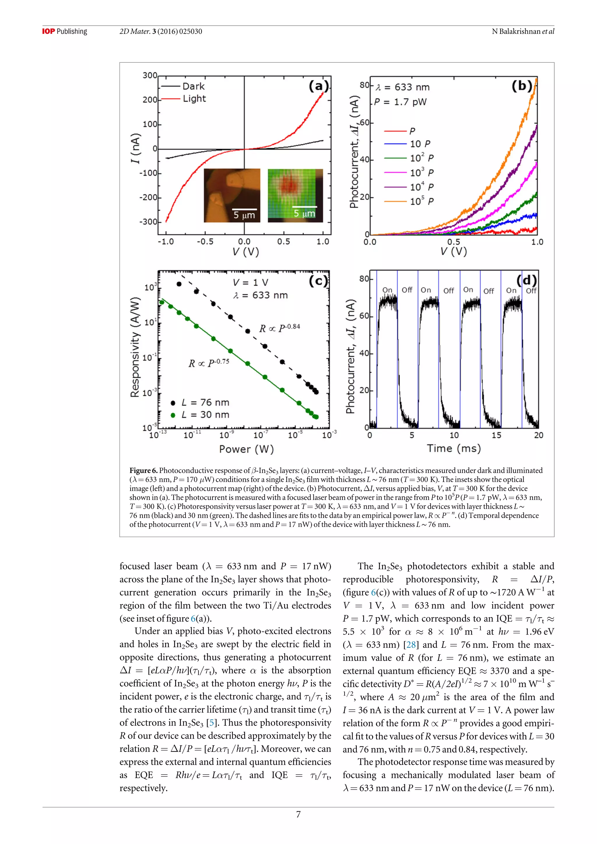 Quantum confinement- In2Se3 | PDF