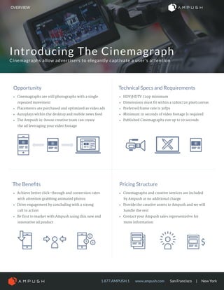 Introducing the Cinemagraph | PDF | Cameras and Camcorders | Consumer ...