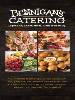 CATERING MENU | PDF