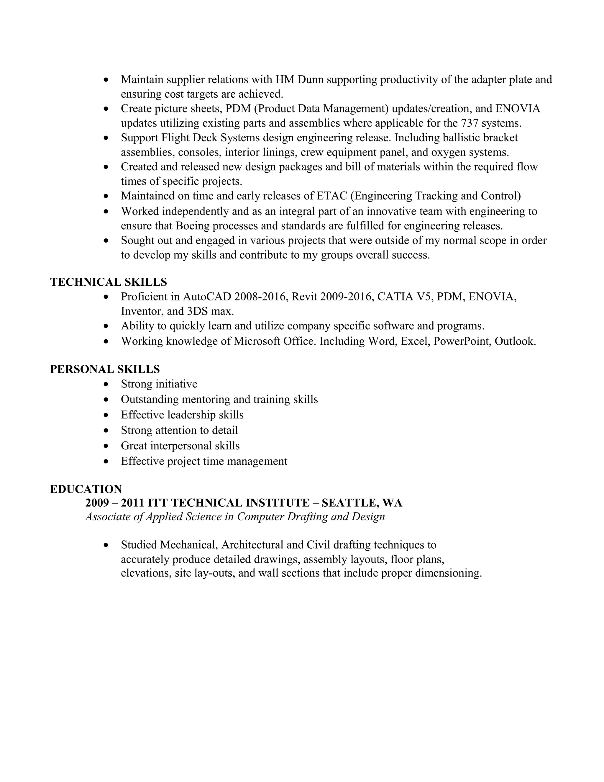 Timothy Jaeger Resume | DOC