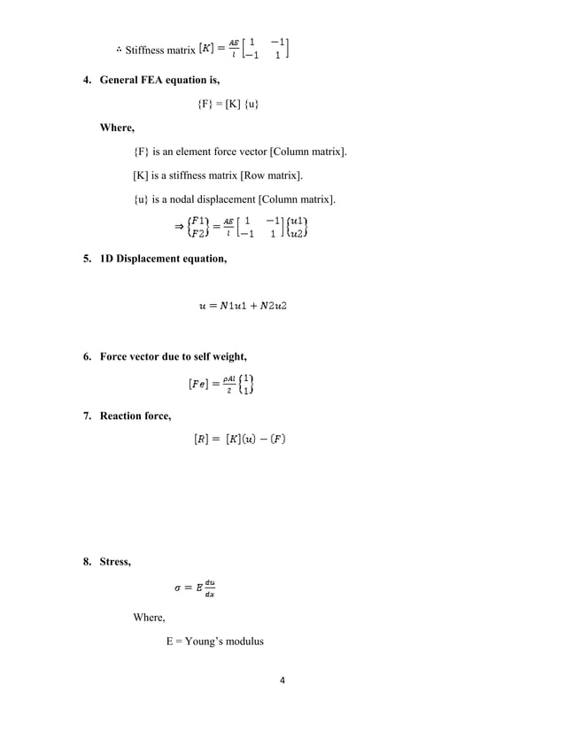 FEA - UNIT WISE - QUESTION BANK (PART A & B) & Unit wise -Important Formulae .pdf