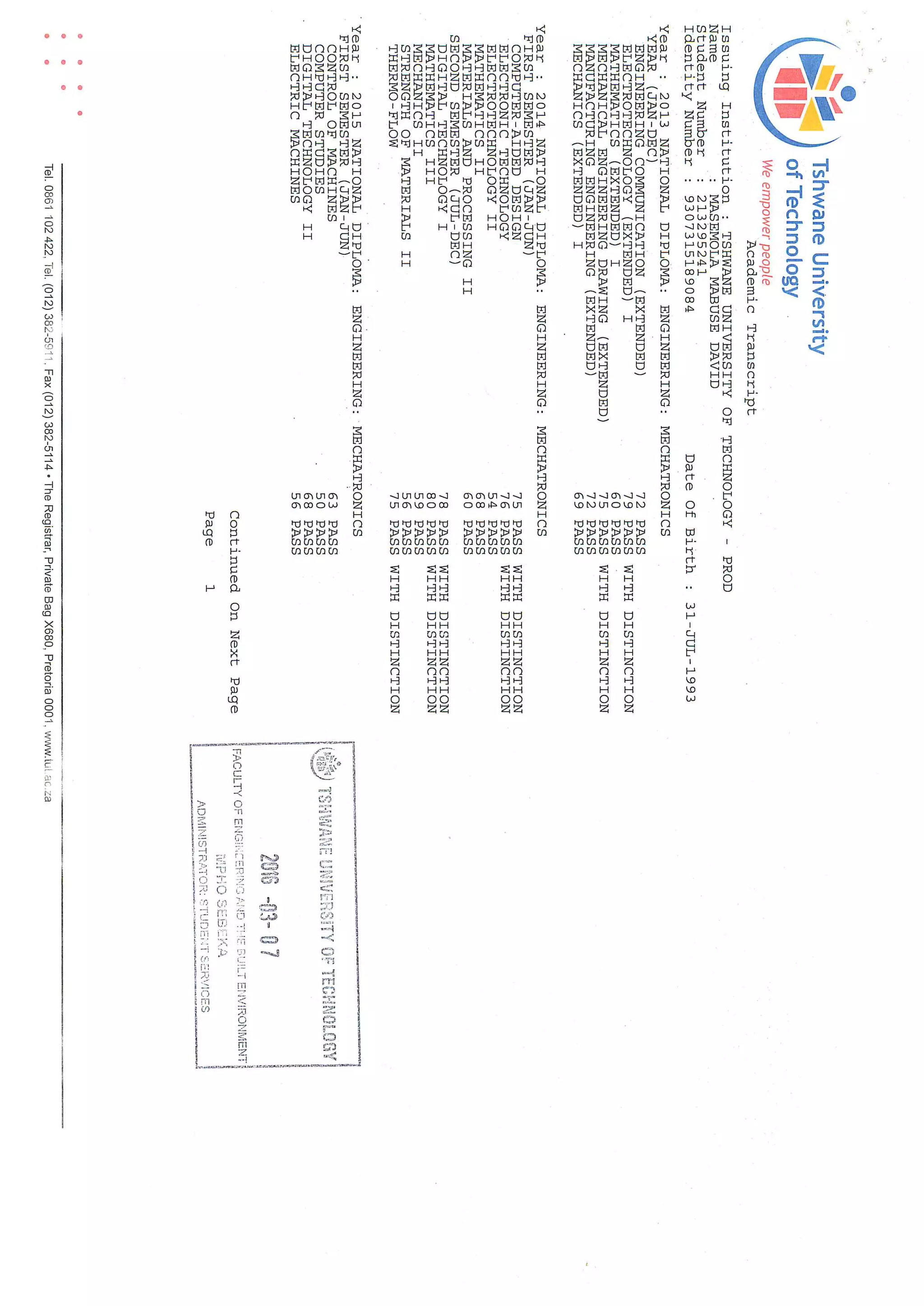 Academic Record | PDF