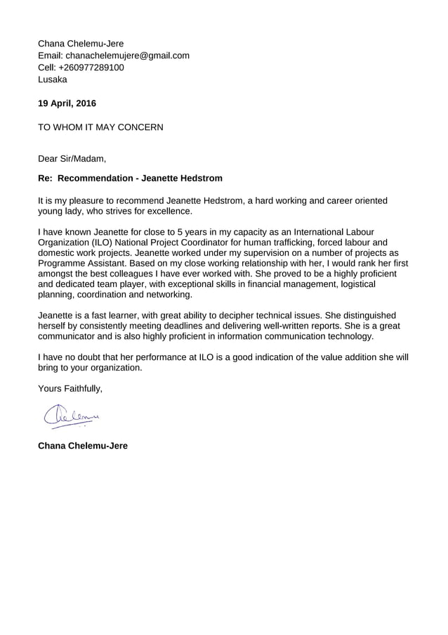 Jeanette Hedstrom Recommendation Letter_CCJ | DOC
