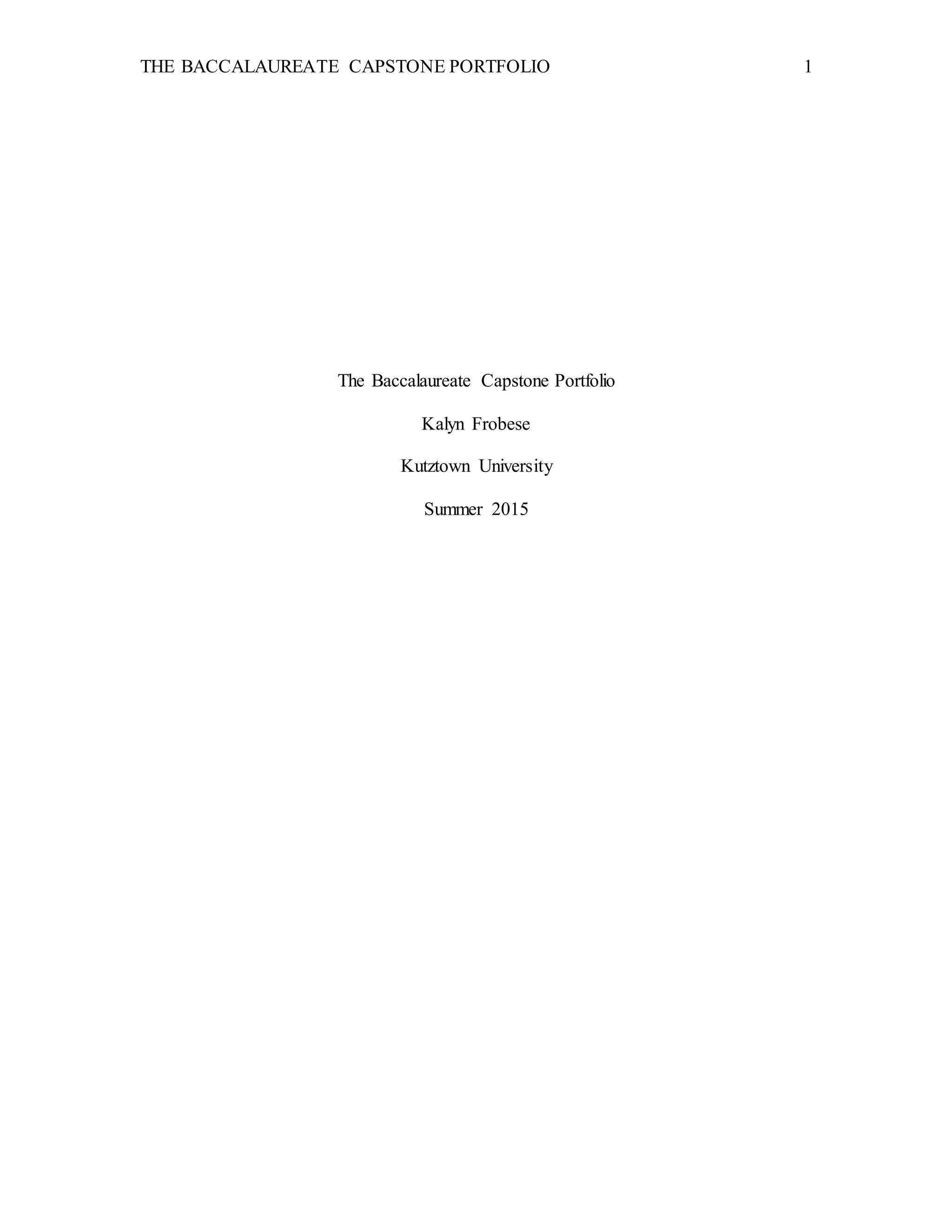 Capstone Portfolio | DOCX