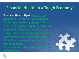 Fea 7 tips for financial health | PPTX