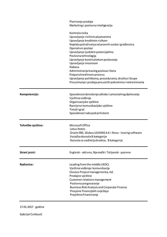 Gabrijel Cvitkovic_životopis | PDF