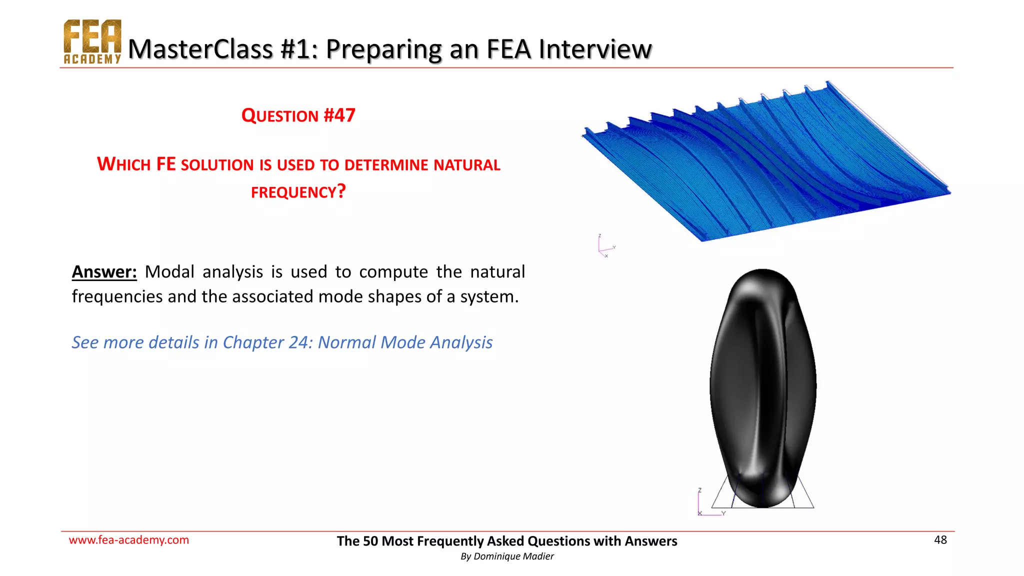 FEA Academy MasterClass - Preparing an FEA Interview.pdf