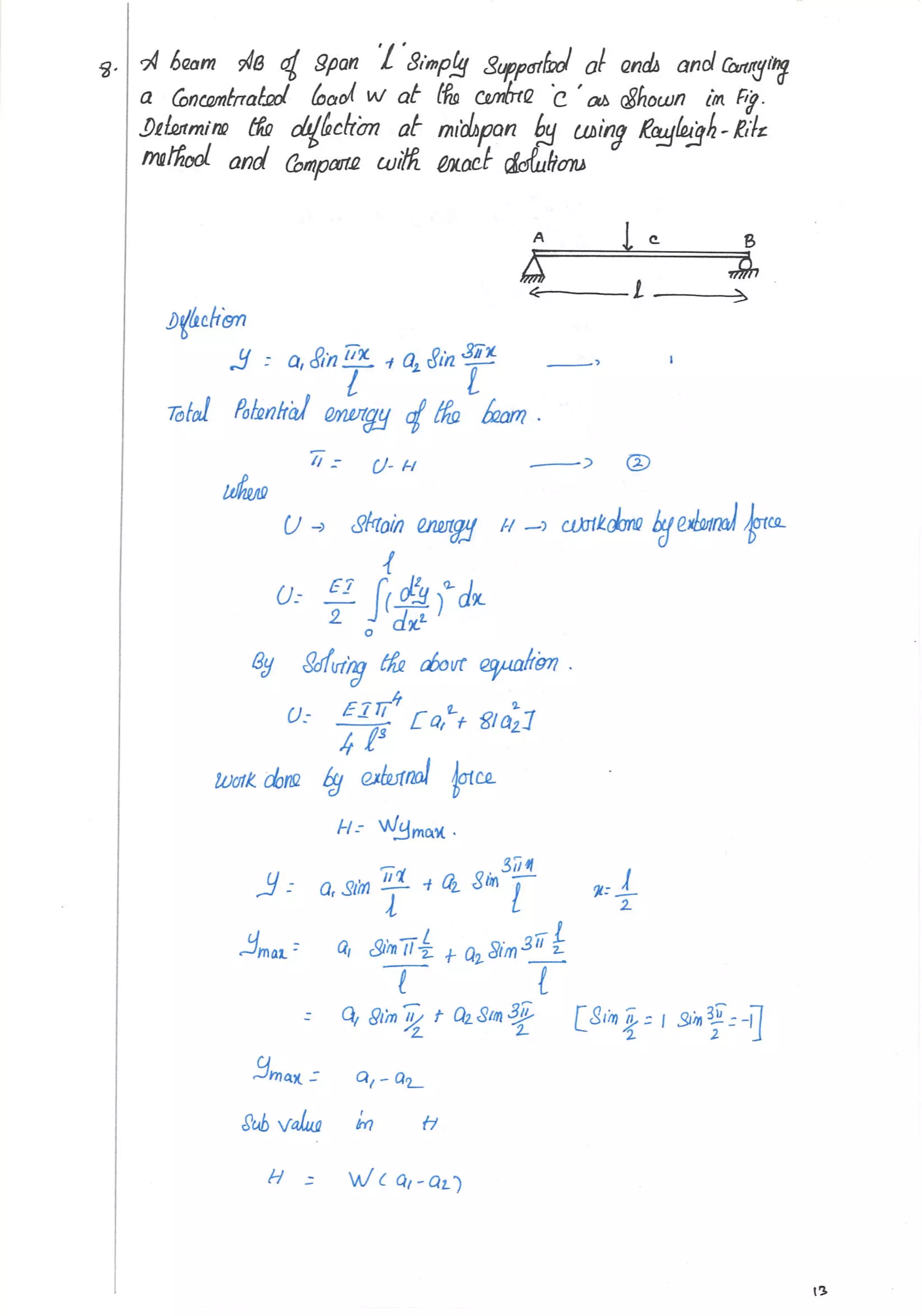 Finite Element Analysis Lecture Notes Anna University 2013 Regulation