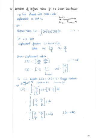 Finite Element Analysis Lecture Notes Anna University 2013 Regulation | PDF
