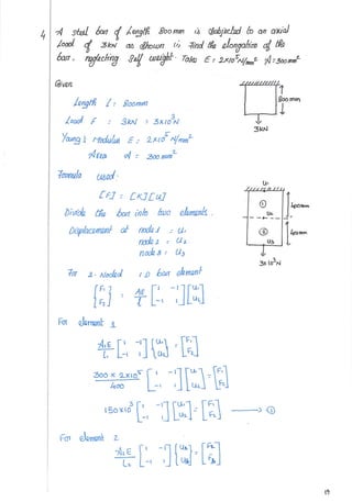 Finite Element Analysis Lecture Notes Anna University 2013 Regulation | PDF