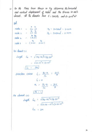 Finite Element Analysis Lecture Notes Anna University 2013 Regulation | PDF