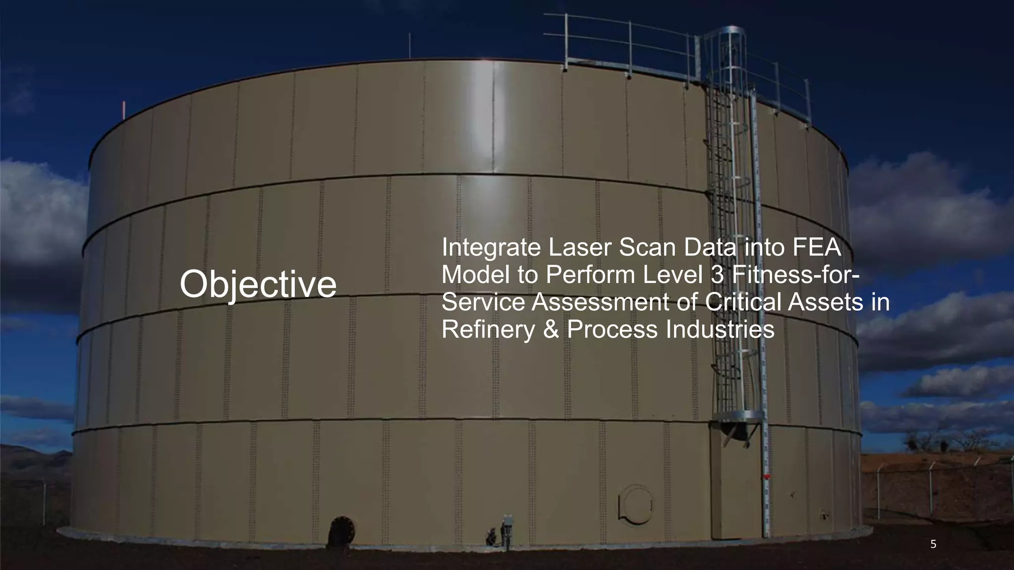 FEA Based Level 3 Assessment of Deformed Tanks | PPTX