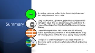 FEA Based Level 3 Assessment of Deformed Tanks | PPTX