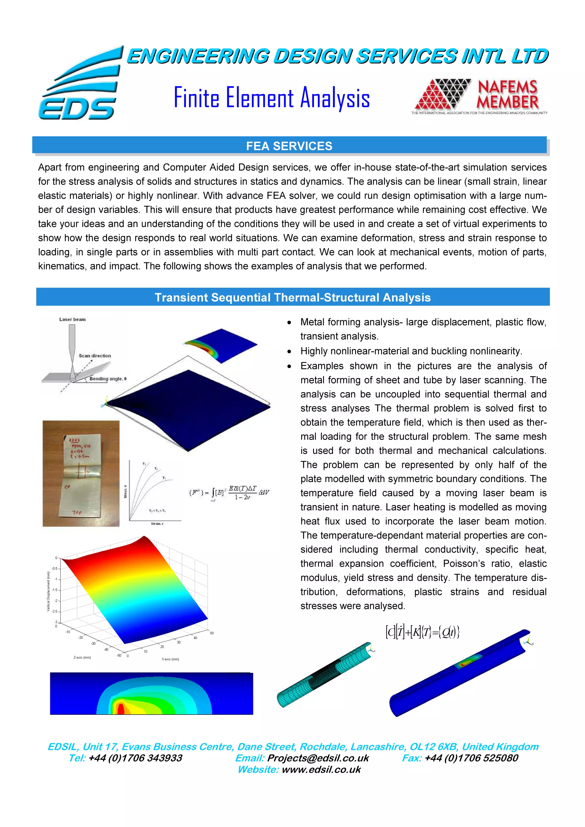 Fea Brochure Issue 1 18112010 | PDF