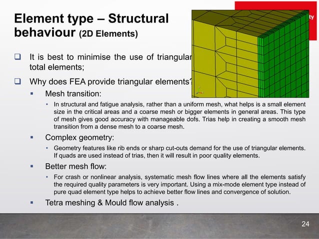 FEA good practices presentation | PPTX