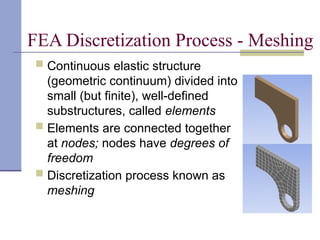 Finite element analysis Introduction for engineering | PPTX