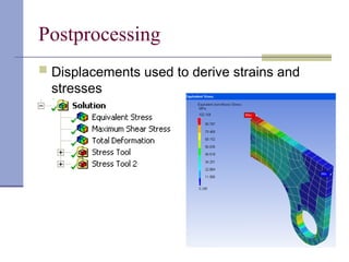 Finite element analysis Introduction for engineering | PPTX
