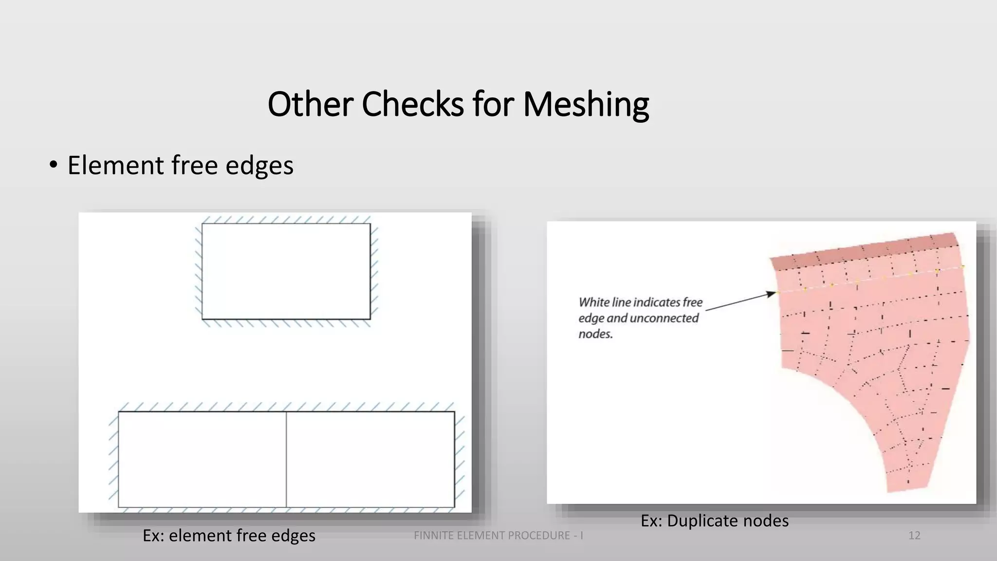 FEA MESH QUALITY PARAMETER | PPTX