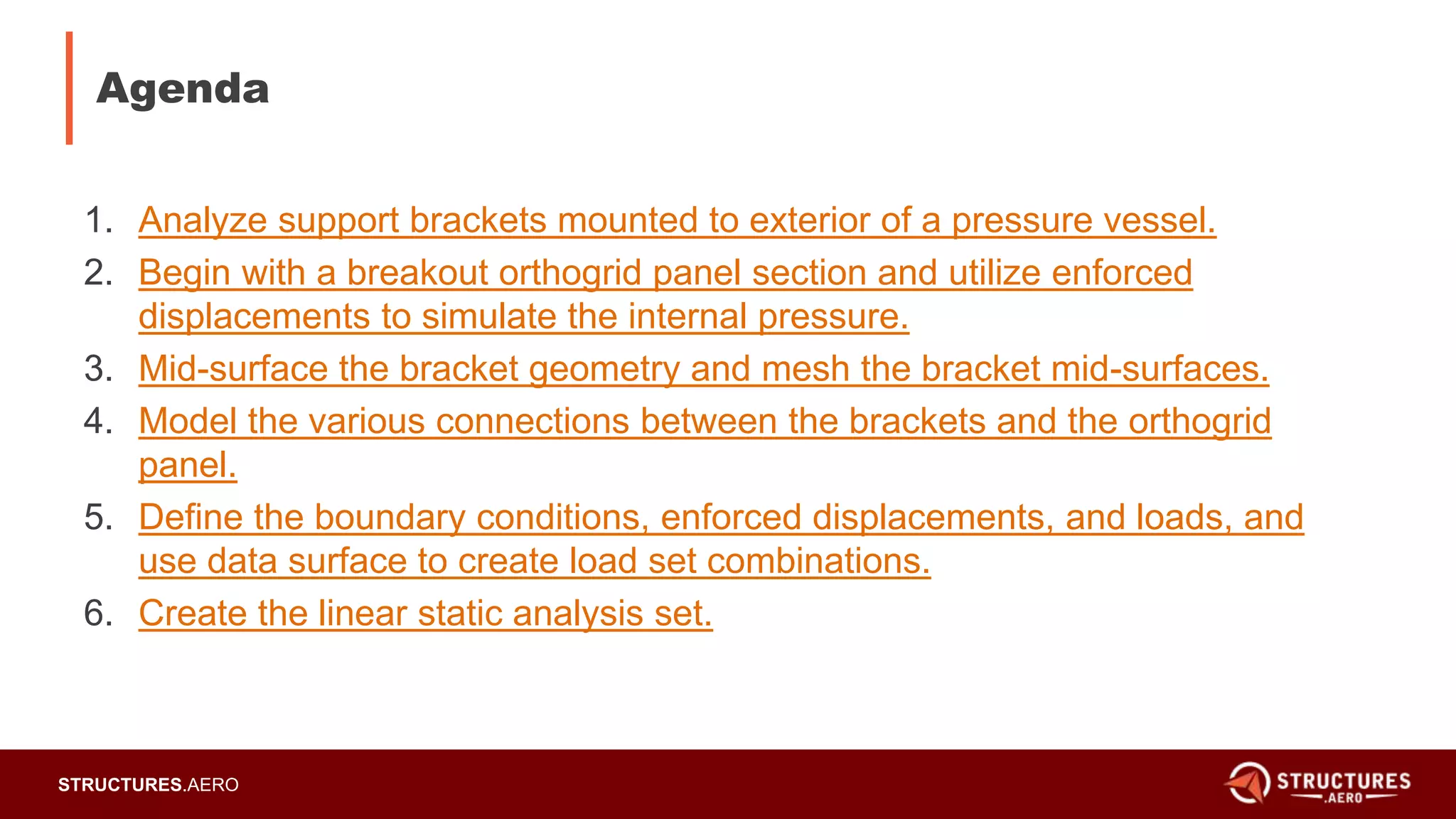 Fea Modeling from Start to Finish Webinar Slides | PPTX