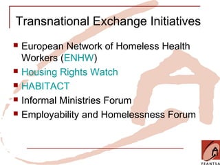 Feantsa Presentation | PPT