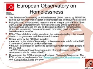 Feantsa Presentation | PPT