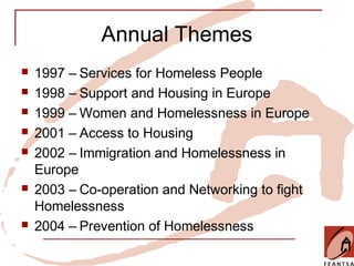 Feantsa Presentation | PPT