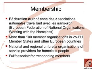 Feantsa Presentation | PPT